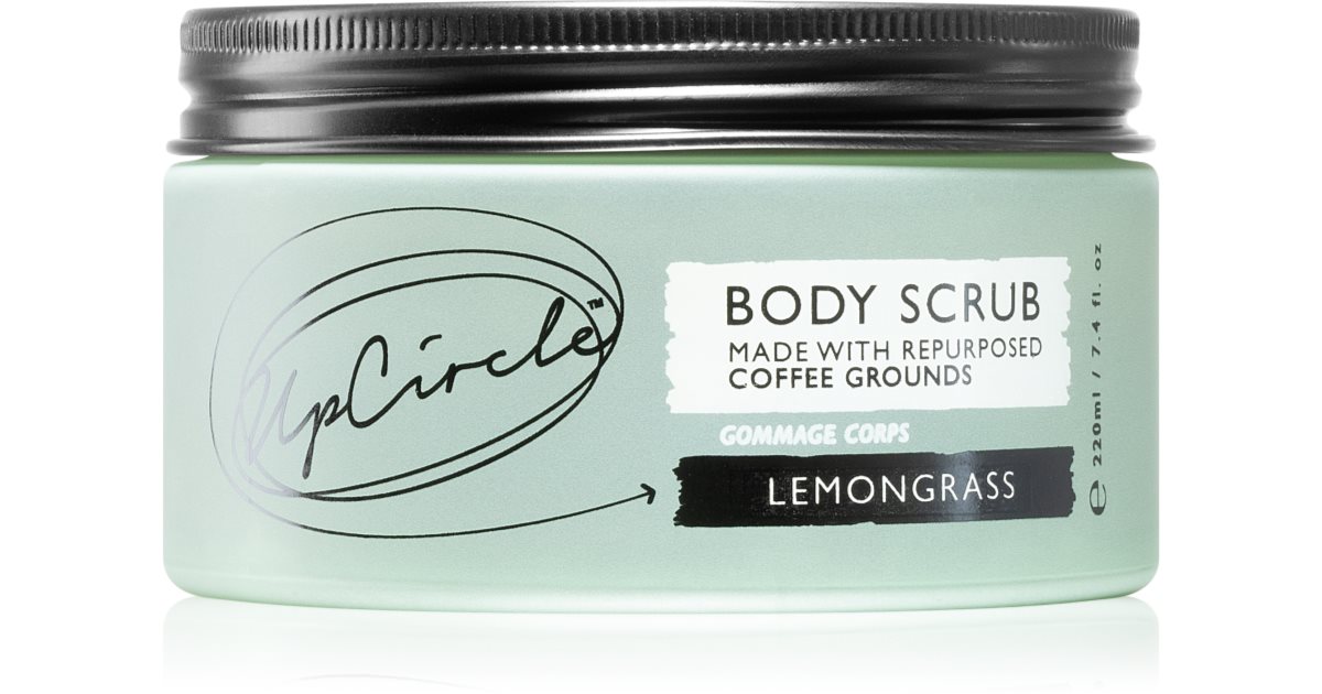 UpCircle Body Scrub Lemongrass koffie bodyscrub voor in de Douch ...
