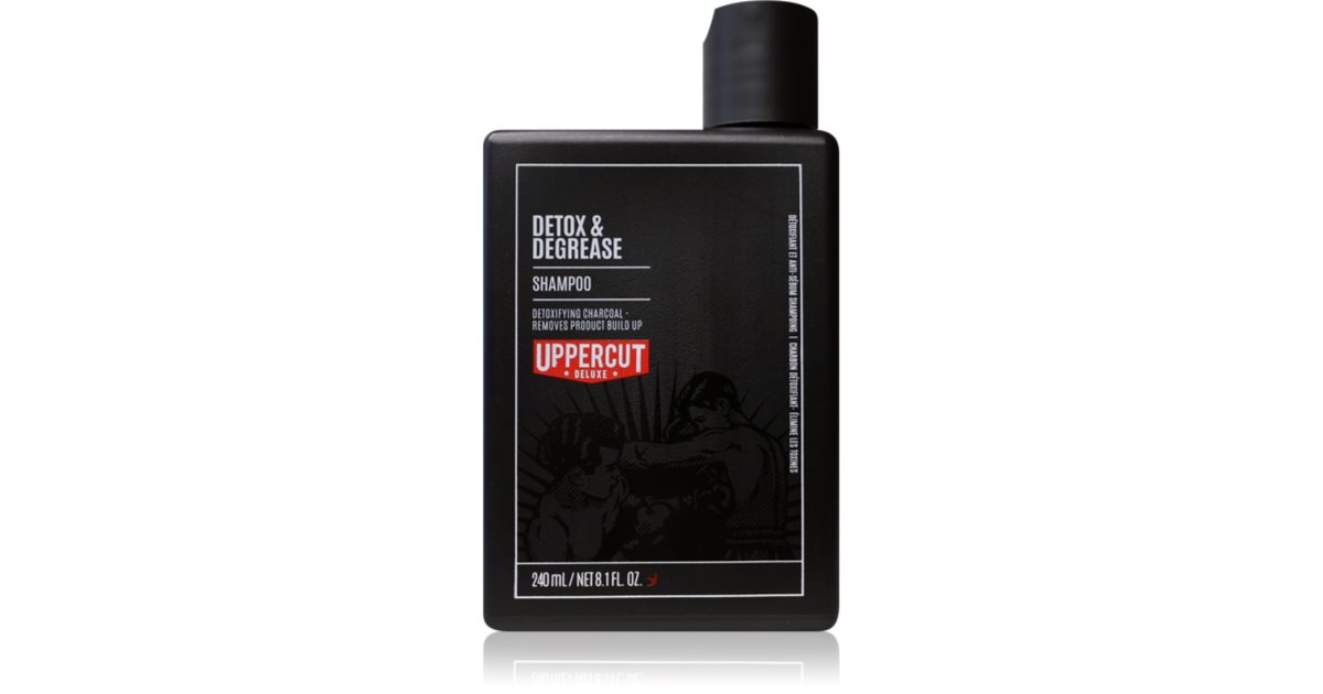 Uppercut Deluxe Detox & Degrease syväpuhdistava shampoo miehille | notino.fi