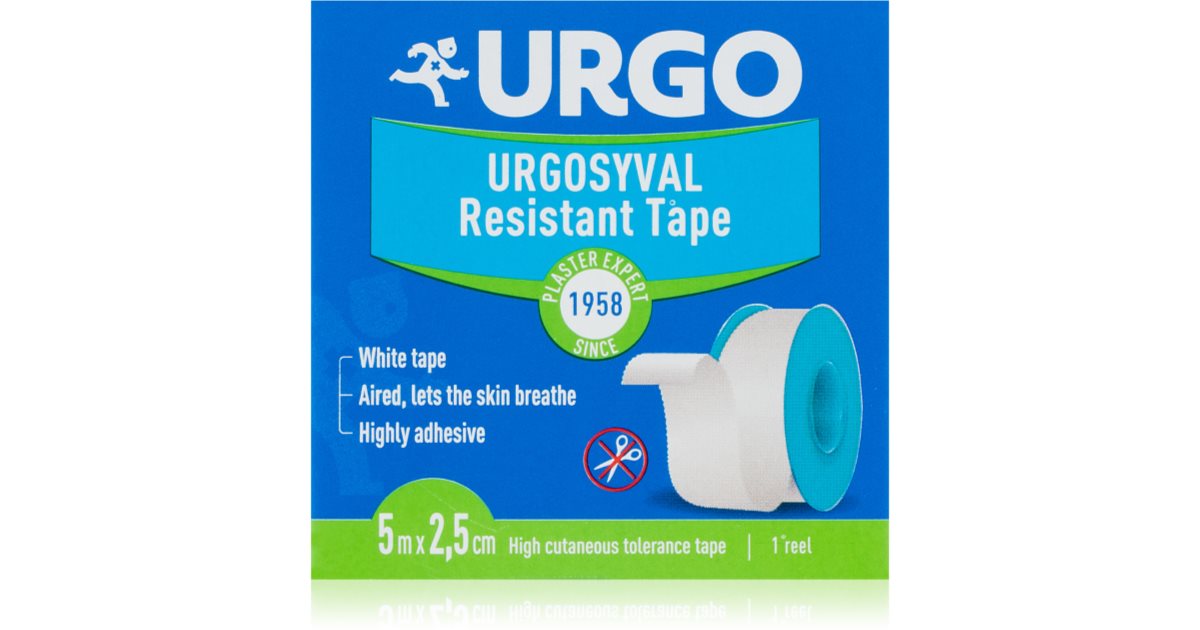 URGO Syval resistant tape 5 m x 2,5 cm | notino.pl