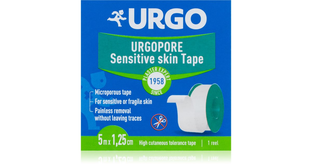 URGO Pore Sensitive skin Tape 5 m x 1,25 cm plaster włóknina
