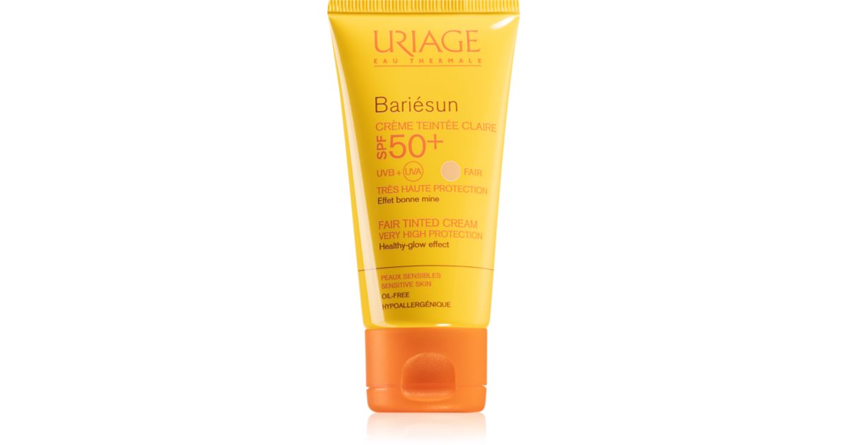 Uriage Bariésun Fair Tinted Cream SPF 50+ creme protetor com cor SPF 50+ | notino.pt