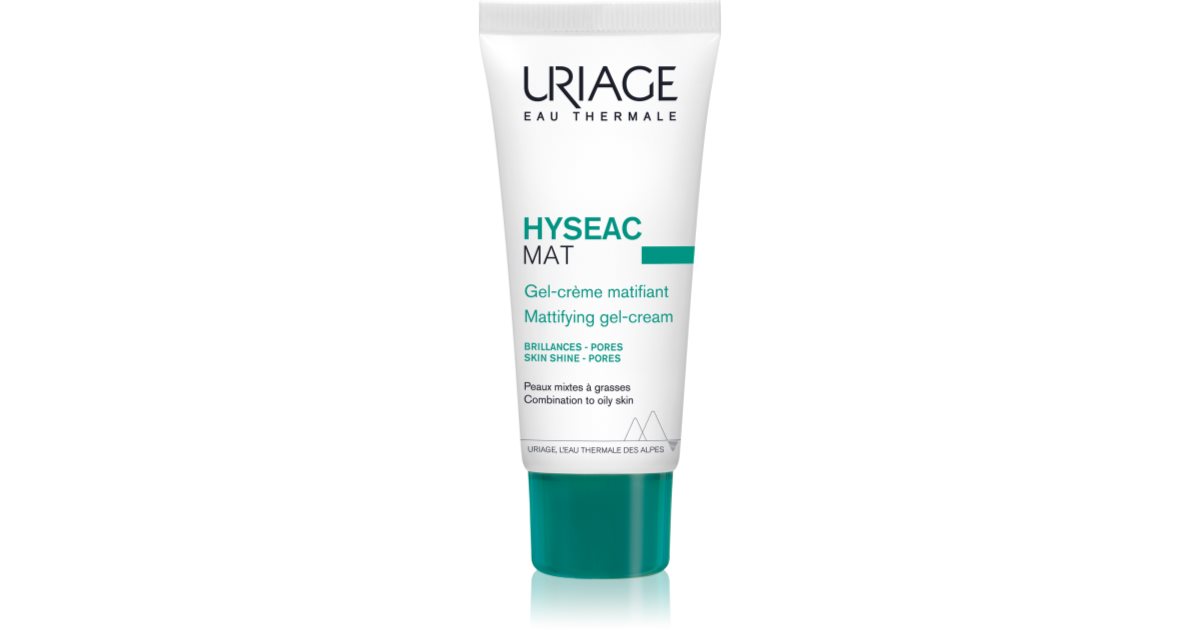 Uriage Hyseac Mat Matifying Gel-Cream mattifying gel-cream for oily and ...