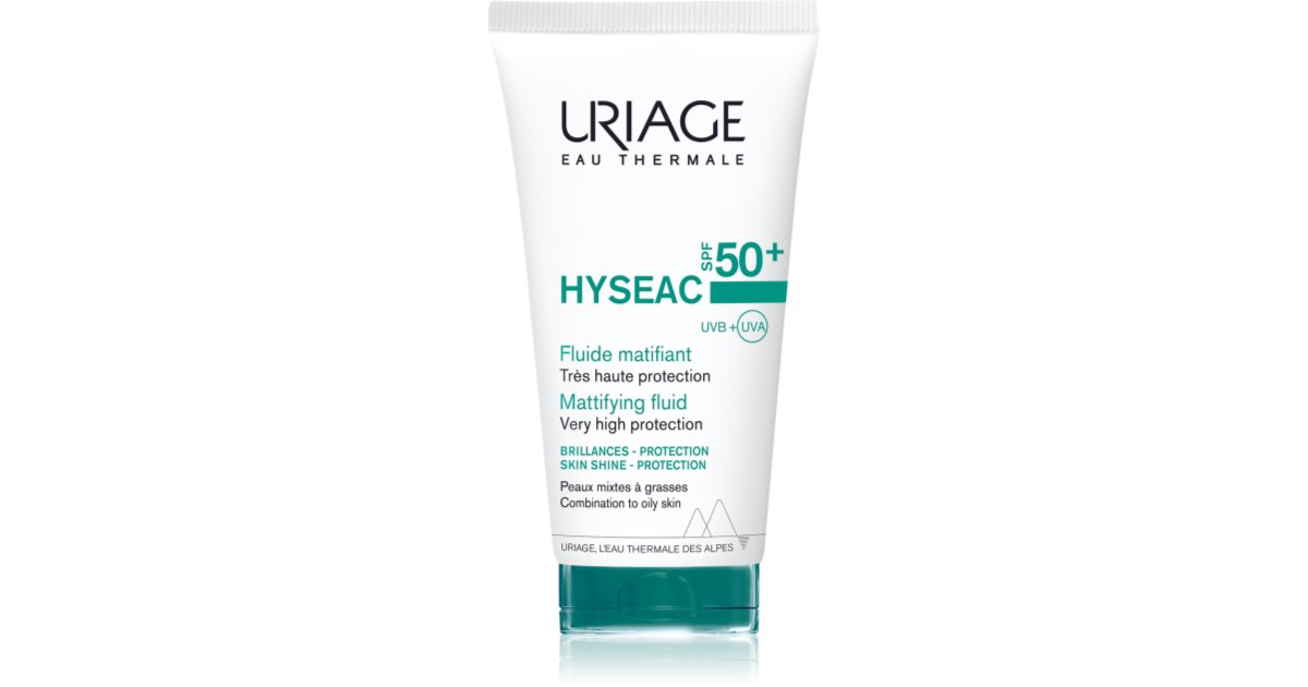 Uriage Hyséac Fluid SPF 50+ mattifying hydrating fluid SPF 50+ | notino.co.uk
