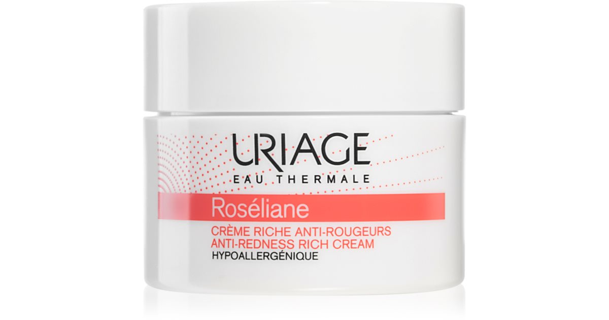 Uriage Roseliane Anti-Redness Rich Cream nourishing day cream for ...