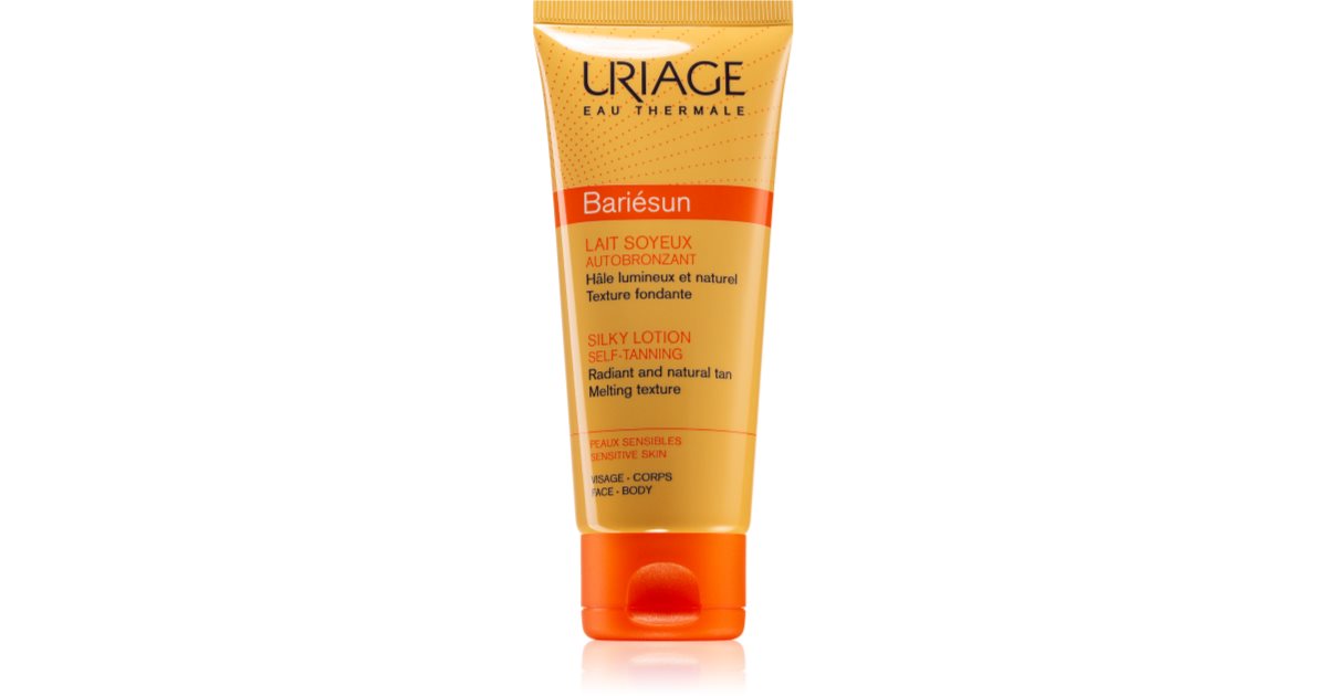 Uriage Bariésun Autobronzant Silky Self-Tanning Lotion for Face and ...