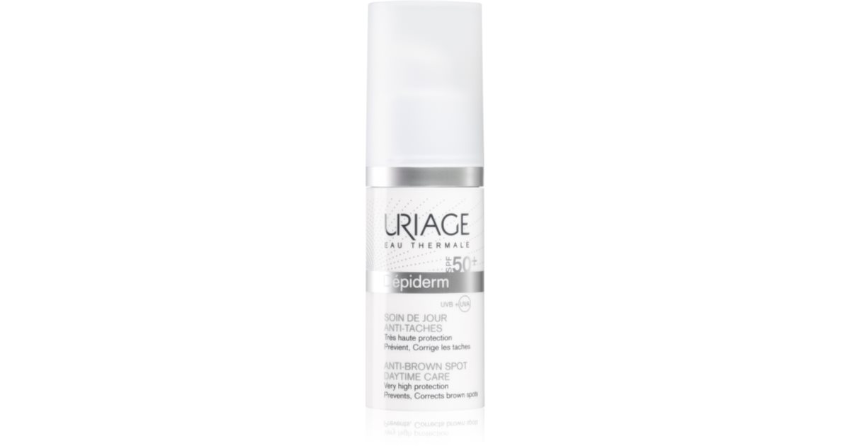 Uriage Dépiderm Anti-Brown Spot Daytime Care SPF 50+ denná depigmentačná starostlivosť SPF 50 ...