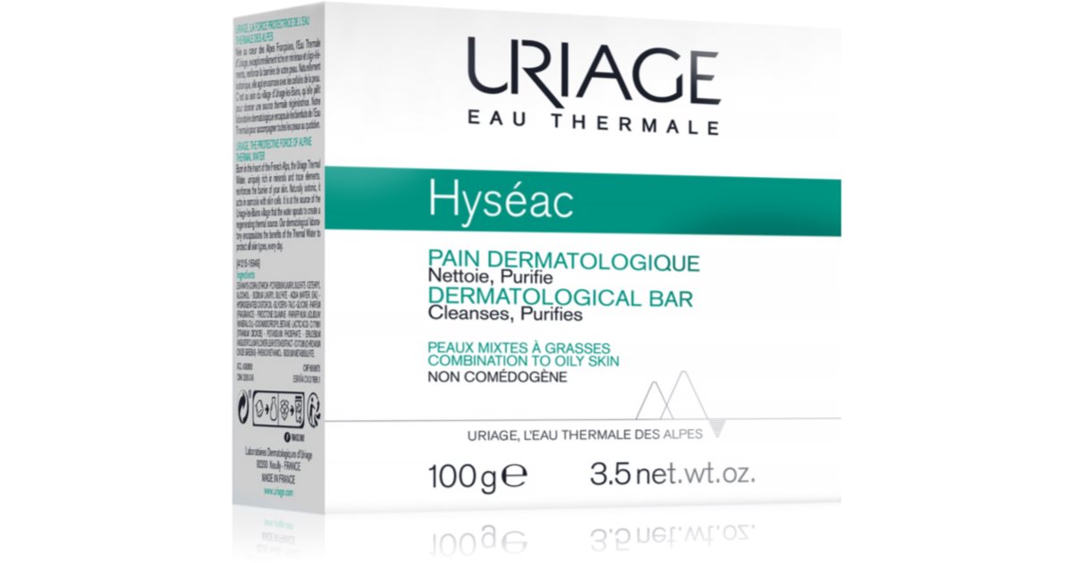 Uriage Hyséac Soap For Combination To Oily Skin | notino.co.uk