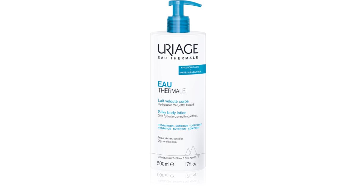 Uriage Eau Thermale Silky Body Lotion latte corpo effetto seta per ...