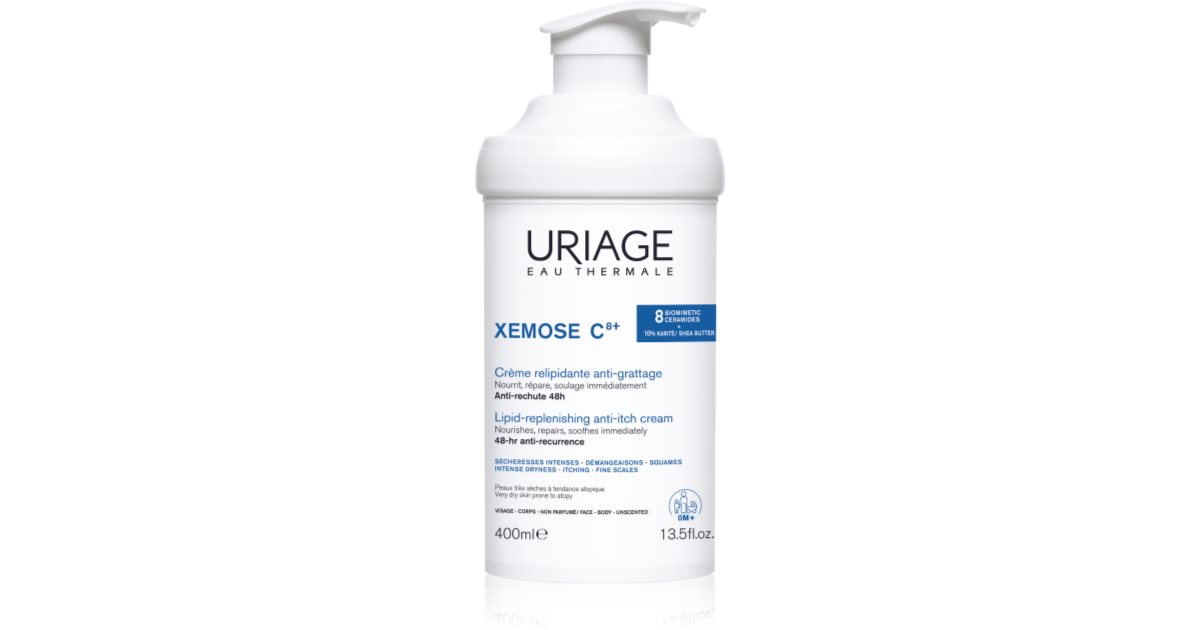 Uriage Xémose Lipid-Replenishing Anti-Irritation Cream relipidising ...
