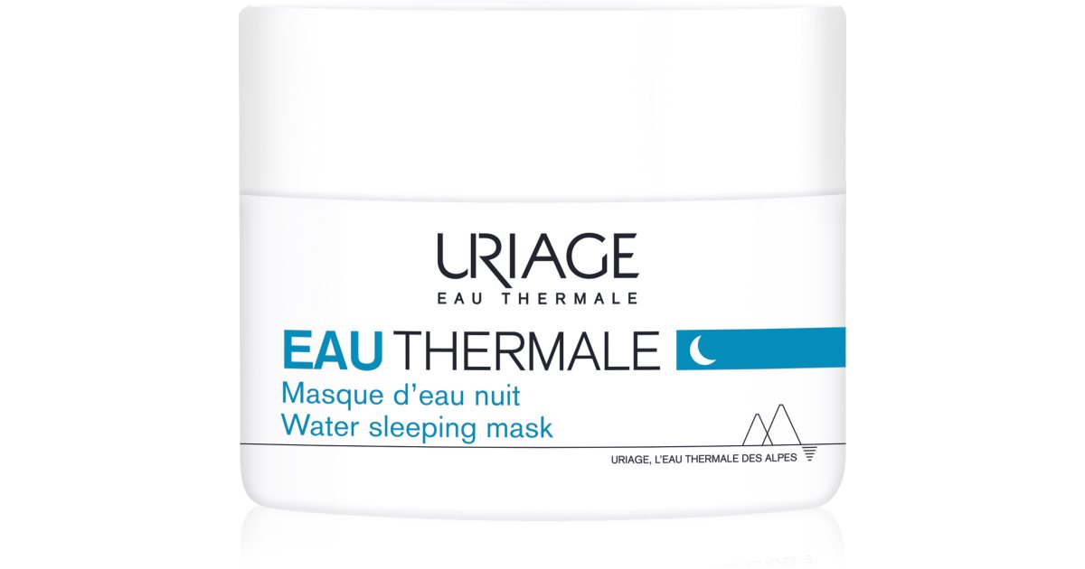 Uriage Eau Thermale Water Sleeping Mask intensely moisturising face ...