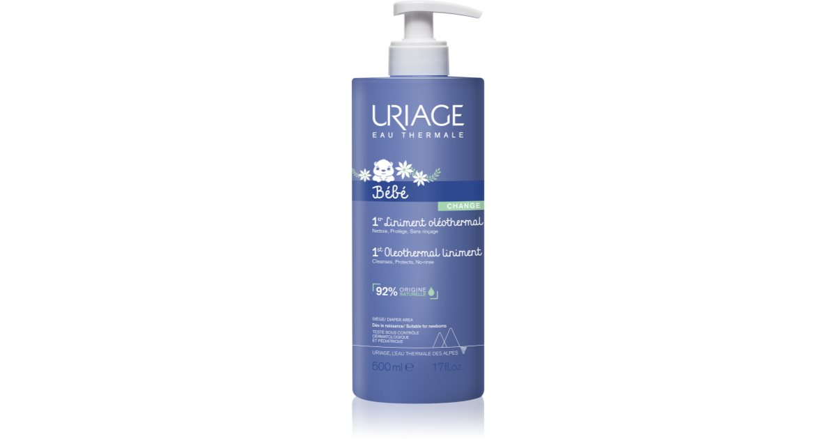 Uriage Bébé 1st Oleothermal Liniment Gentle Cleansing Cream for ...