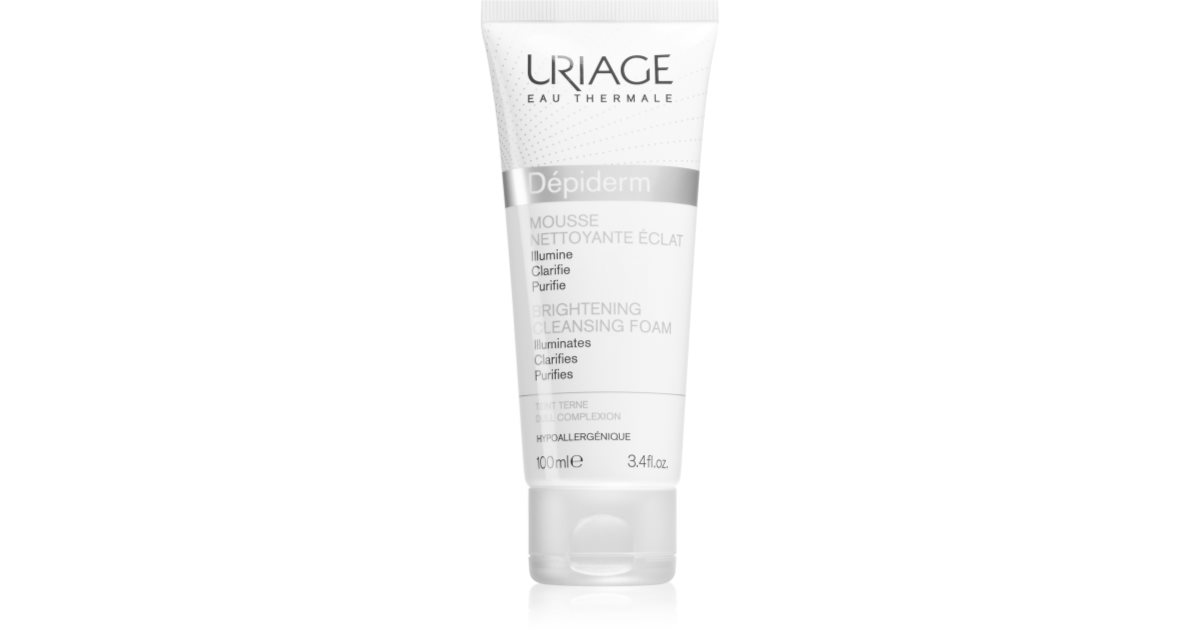 Uriage Dépiderm Mousse Nettoyante Éclat mousse nettoyante pour une peau ...