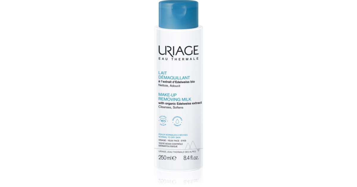 Uriage Eau Thermale Make-Up Removing Milk gentle makeup removing lotion ...