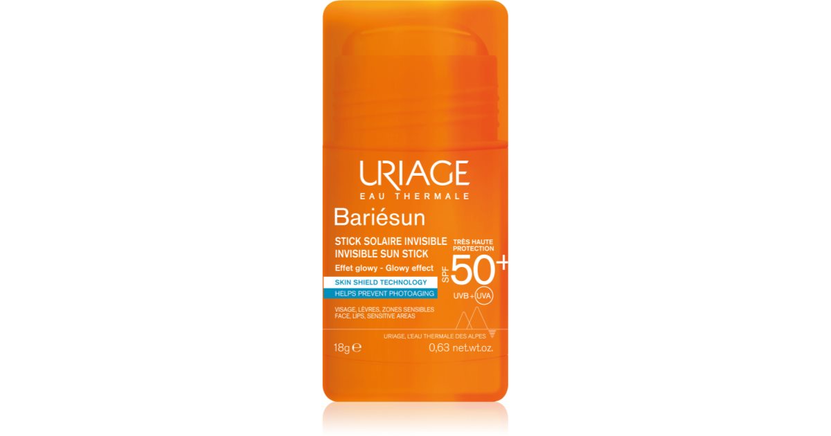 Uriage Bariésun Invisible Sun Stick stick protecteur pour zones sensibles SPF 50+ | notino.fr