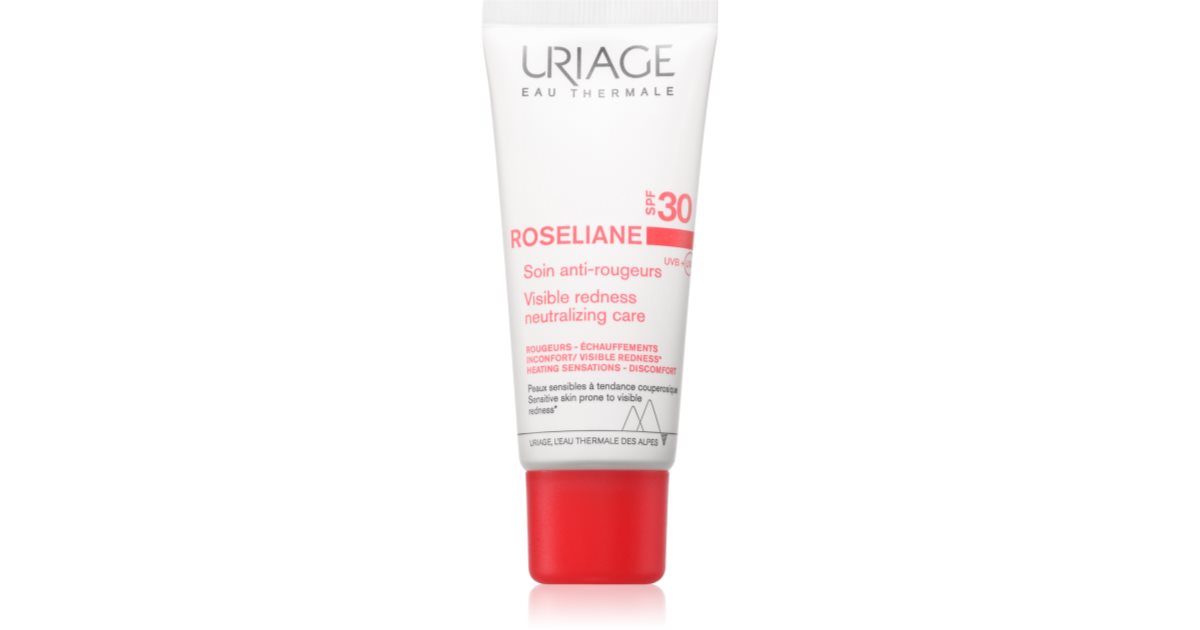 Uriage Roseliane Visible Redness-Neutralizing Care SPF30 crème légère ...