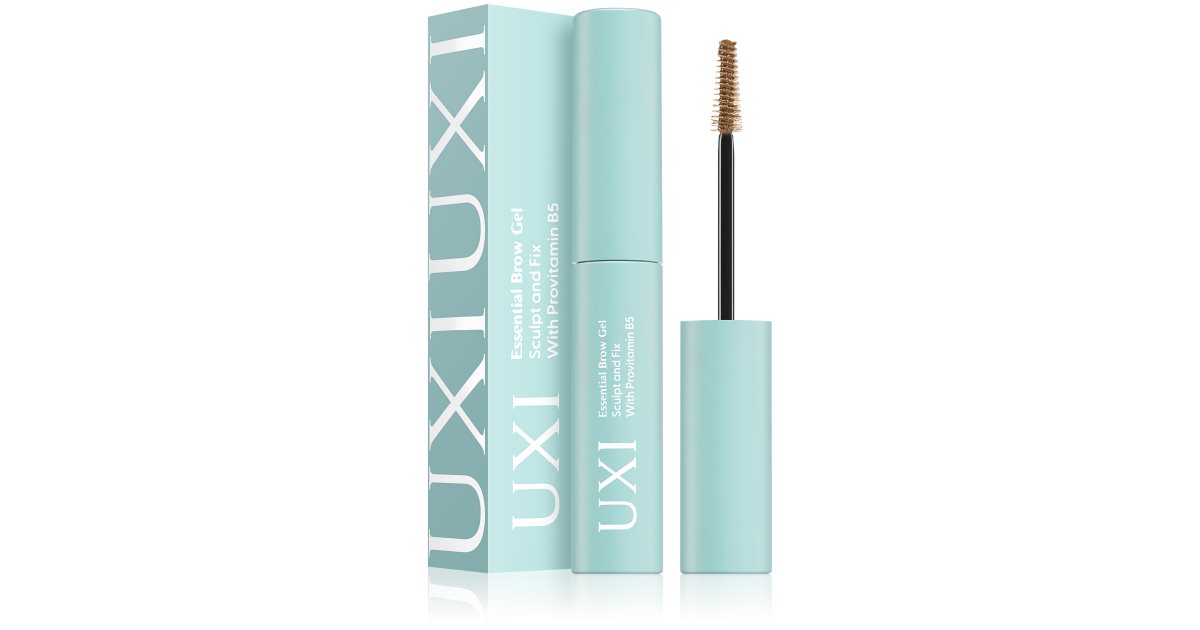 Прегледи на UXI BEAUTY Essential Brow Gel дълготраен гел за вежди ...