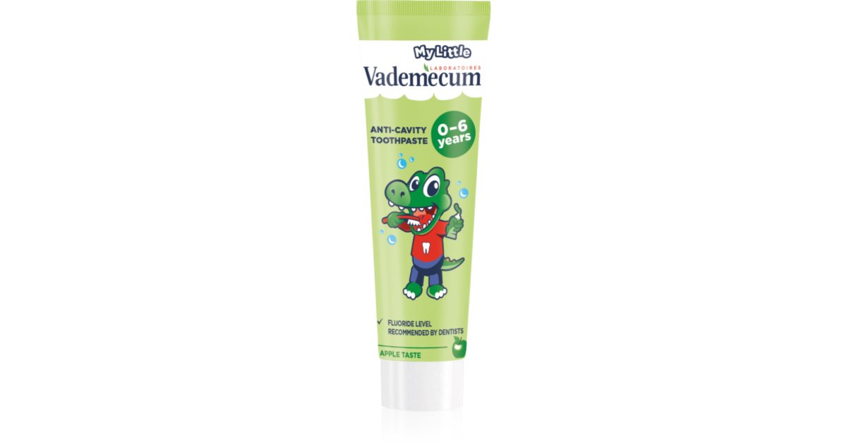 Vademecum My Little Apple toothpaste for children with fluoride ...