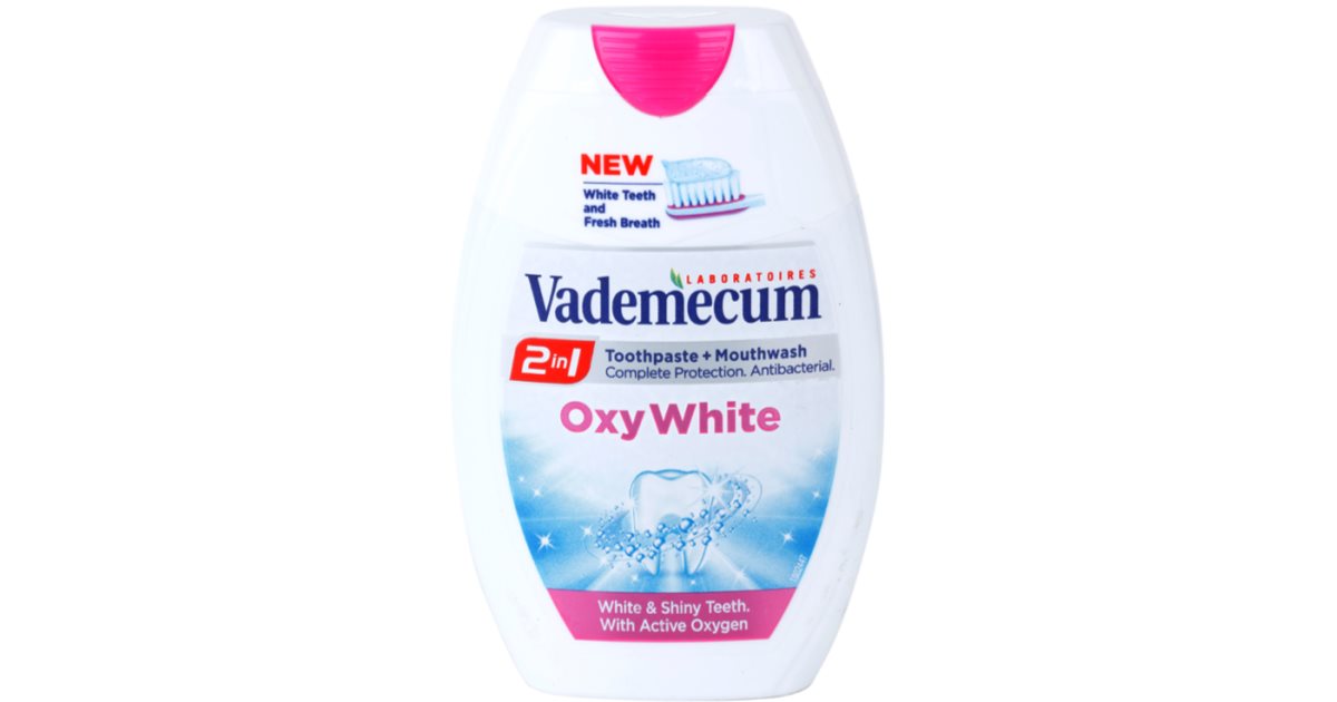 Vademecum 2 in1 Oxy White Toothpaste + Mouthwash In One | notino.co.uk