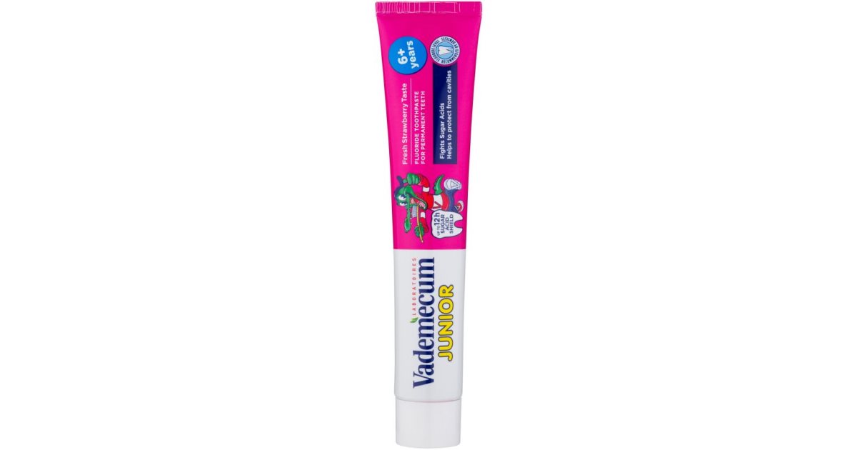 Vademecum Junior Toothpaste for Children With Strawberry Flavour ...