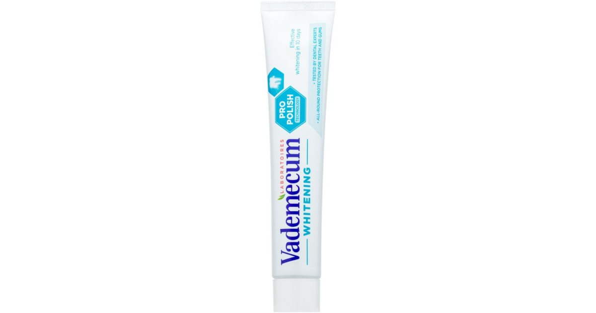 Vademecum Pro Vitamin Whitening Toothpaste with Whitening Effect ...