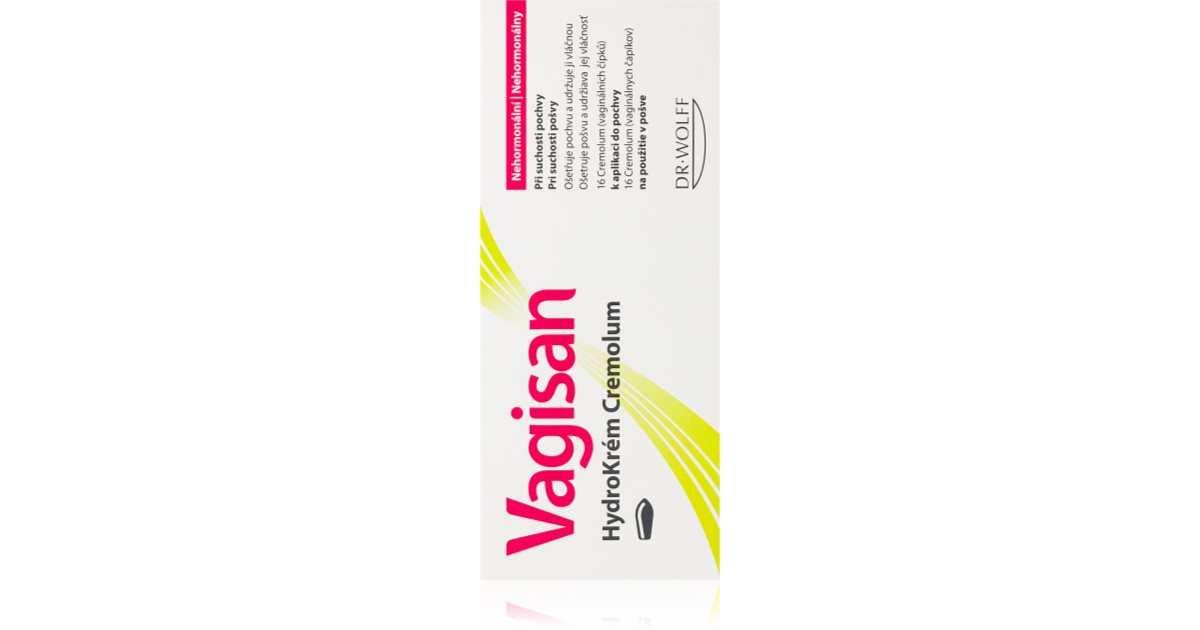 Vagisan HydroKrém Cremolum vaginálne globuly | notino.sk