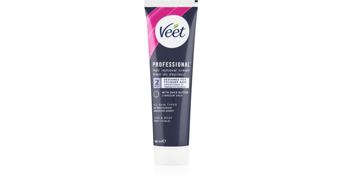 Veet Professional All Skin Types Hårfjerningsspray Til alle hudtyper ...
