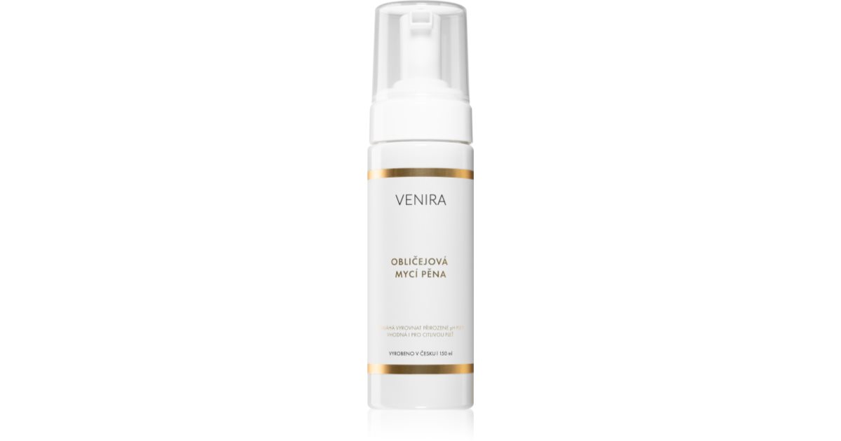 Venira Facial Cleansing Foam Vaskeskum til alle hudtyper Inklusiv ...