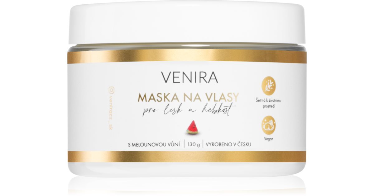 Venira Maska na vlasy pre lesk a hebkosť maska na vlasy | notino.sk