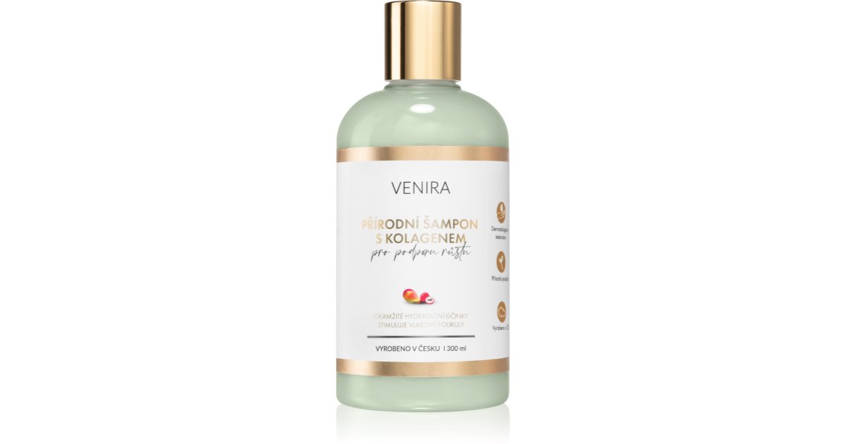 Venira Shampoo for Hair Growth shampoing naturel au collagène | notino.fr