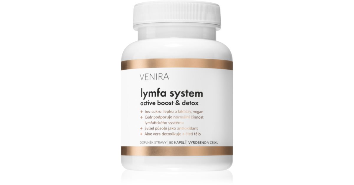 Venira Lymfa systém kapsle pro podporu detoxikace organismu | notino.cz