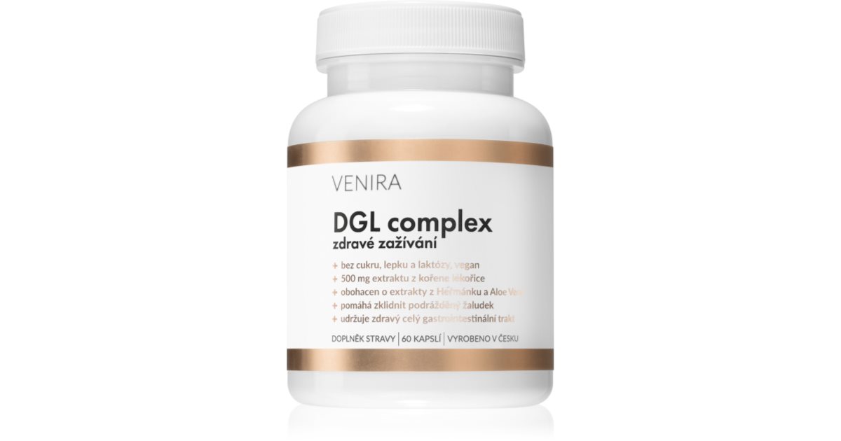 Venira DGL complex kapsle pro podporu zažívání | notino.cz