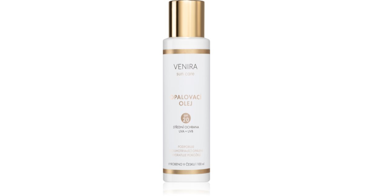 Venira Sun care Sunscreen oil SPF 20 Pre-Sun Pflege für den Körper ...