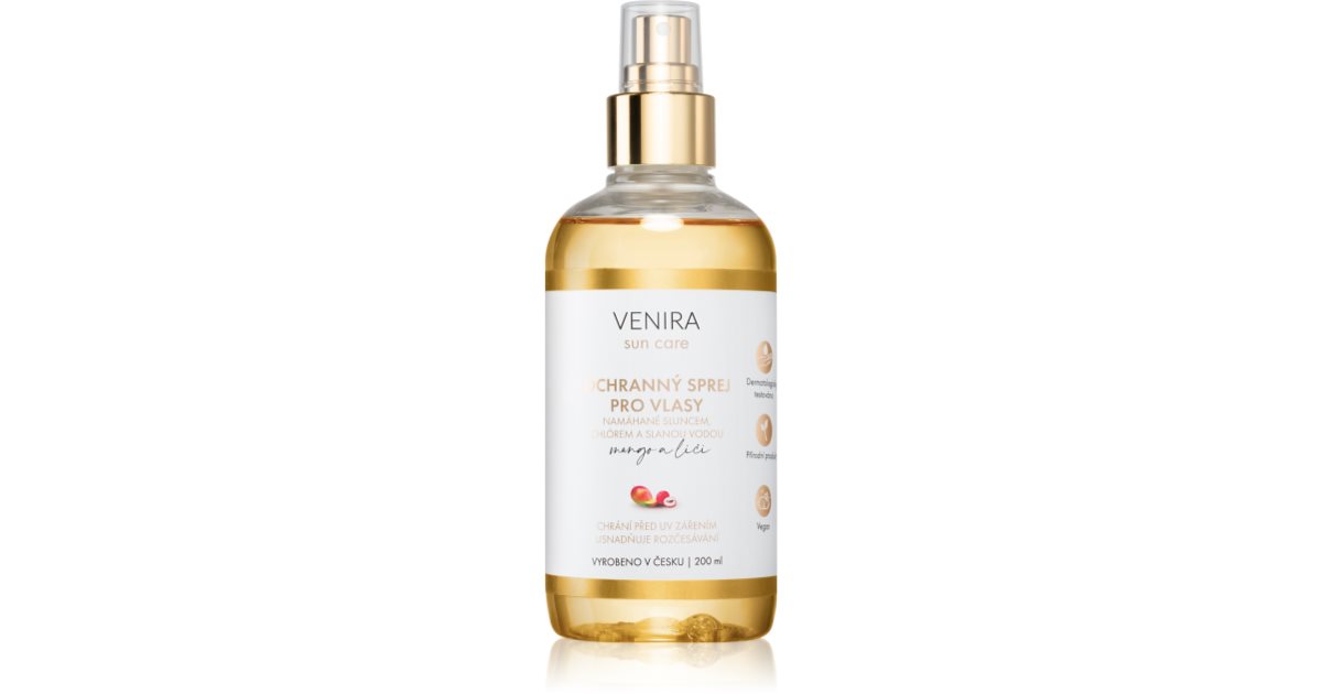 Venira Protective Hair Spray Schützender Spray für von der Sonne ...