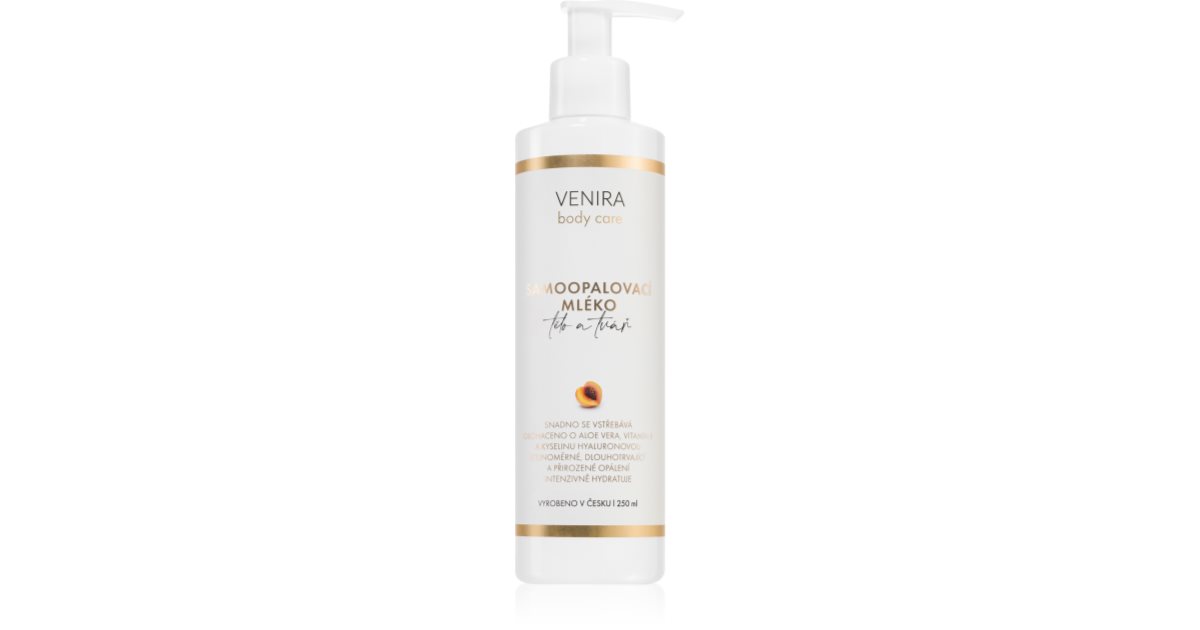Venira Self-Tanning Lotion samoporjavitvena krema za telo in obraz ...