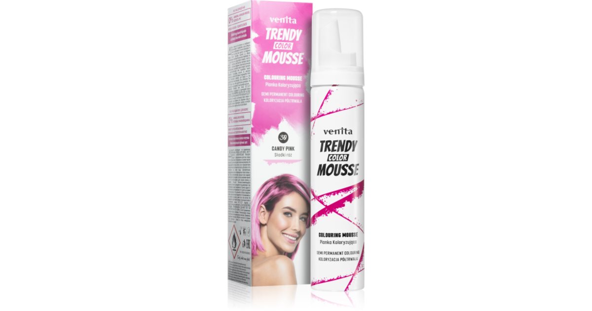 Venita Trendy Color Mousse styling colour mousse ammonia-free | notino ...