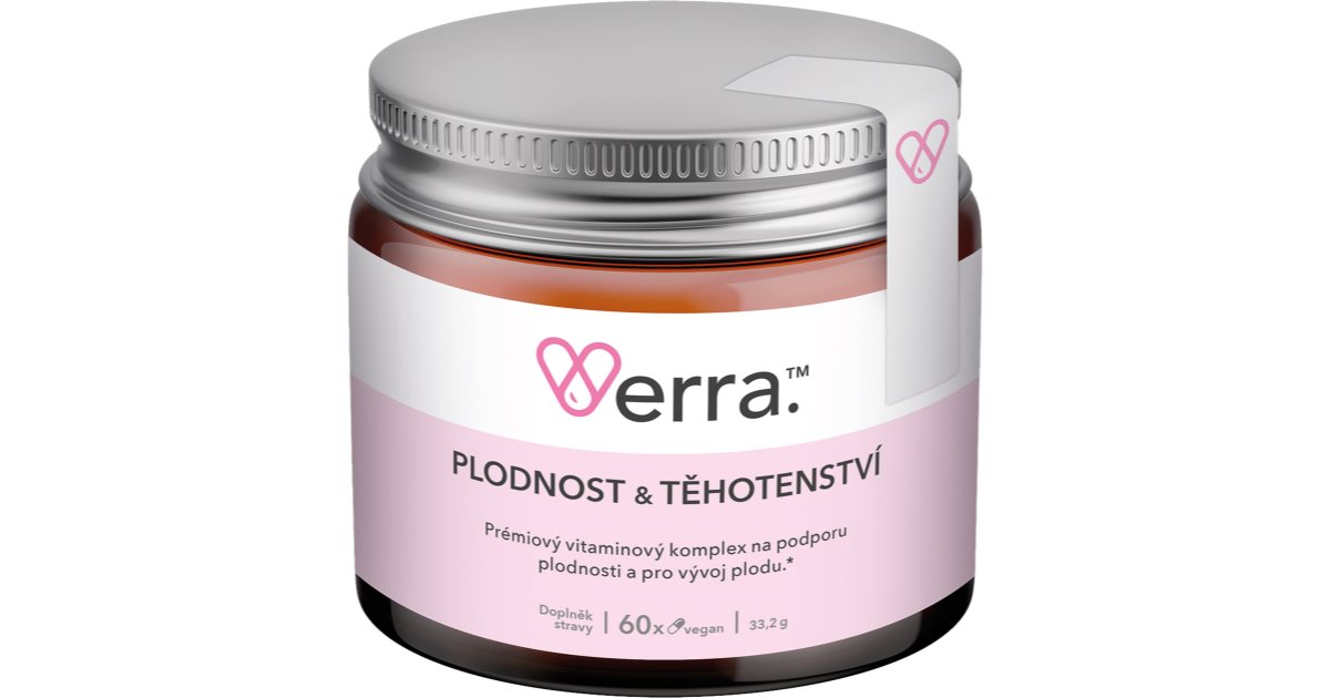 Verra Komplex Fruchtbarkeit & Schwangerschaft Kapseln mit Multivitamin ...
