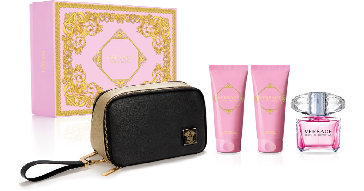 Versace Bright Crystal coffret IXX. para mulheres | notino.pt