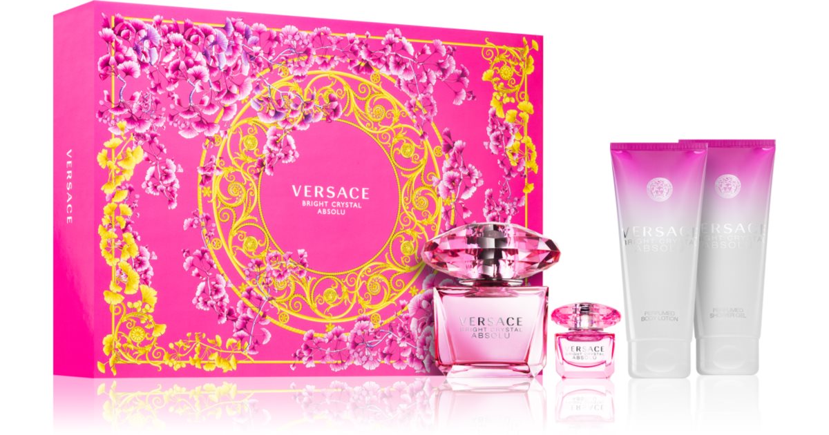 Versace Bright Crystal Absolu gift set for women | notino.co.uk
