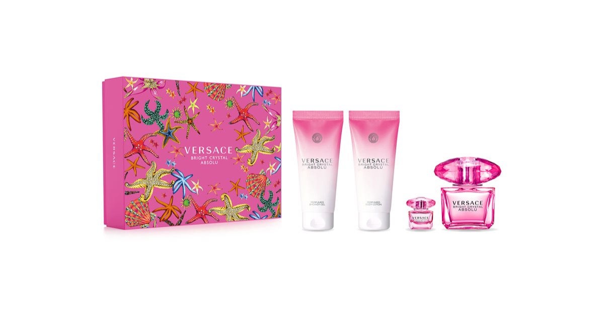 Versace Bright Crystal Absolu gift set for women | notino.co.uk