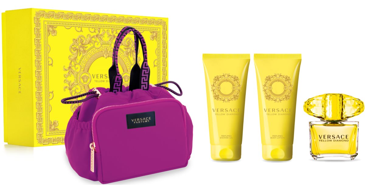 Versace Yellow Diamond coffret cadeau pour femme | notino.fr