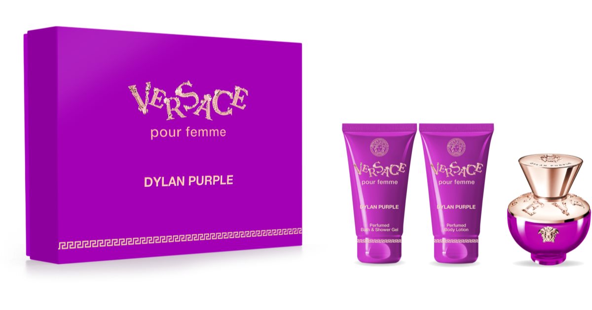 Versace Dylan Purple gift set for women | notino.co.uk