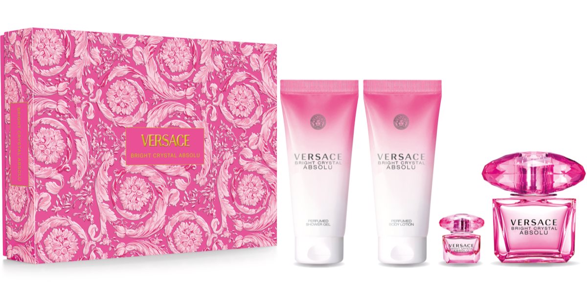 Versace Bright Crystal Absolu coffret para mulheres | notino.pt