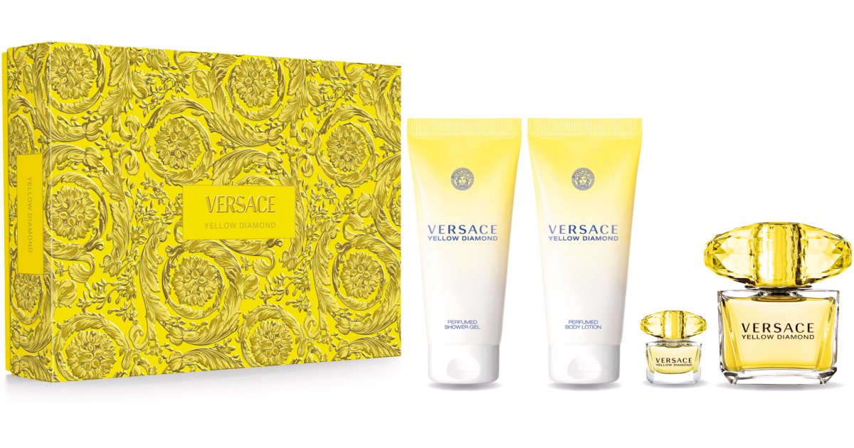 Versace Yellow Diamond coffret cadeau pour femme | notino.be