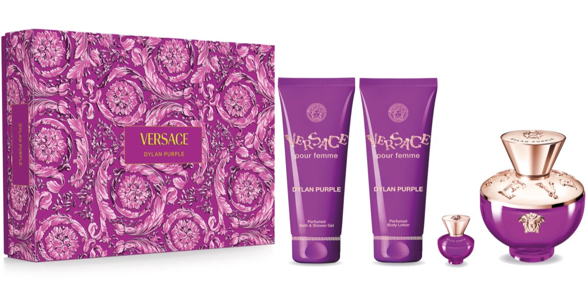 Versace Dylan Purple coffret cadeau pour femme | notino.fr