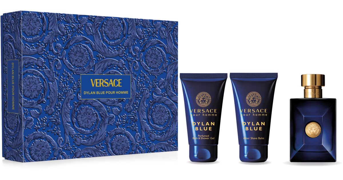 Versace Dylan Blue Pour Homme gift set for men | notino.co.uk