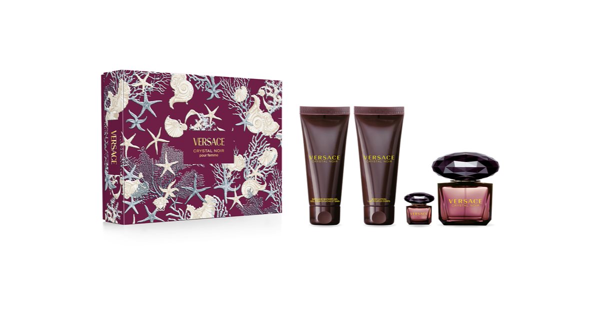 Versace Crystal Noir Gift Set for women | notino.ie
