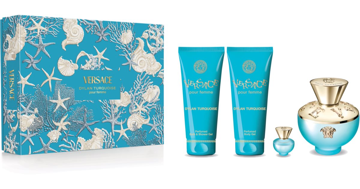 Versace Dylan Turquoise Pour Femme coffret para mulheres | notino.pt