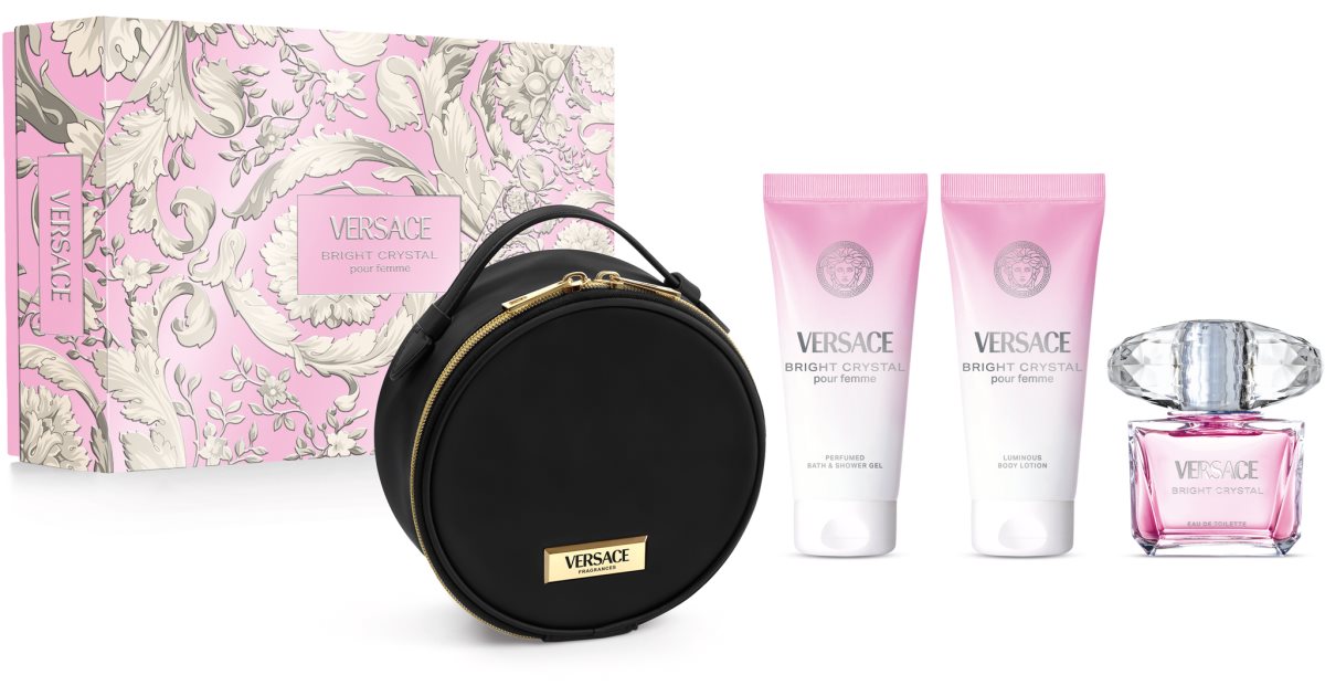 Versace Bright Crystal coffret cadeau pour femme | notino.fr