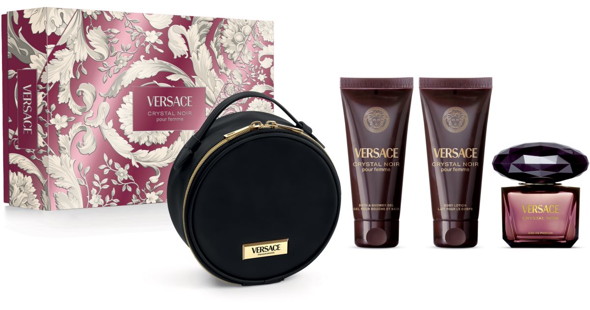 Versace Crystal Noir Gift Set for women | notino.ie