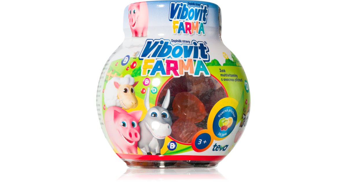 Vibovit Farma želé bonbóny s multivitamínovým komplexem | notino.cz